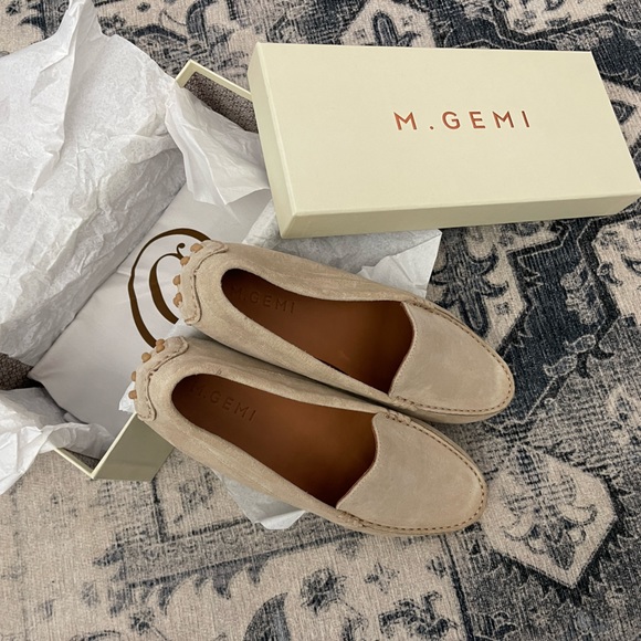 M. Gemi | Shoes | M Gemi Ws Felize Suede Loafer 4 1 Nib | Poshmark